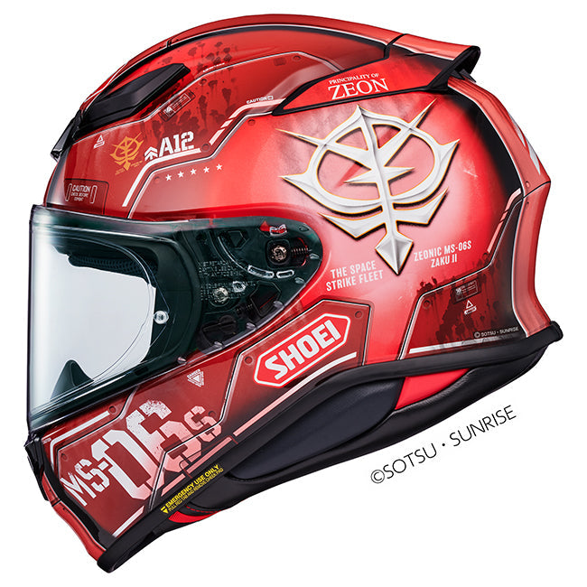 Shoei NXR2 Helmet - MS-06S Gundam Char Zaku II TC-1 | Joe Rascal – Joe ...