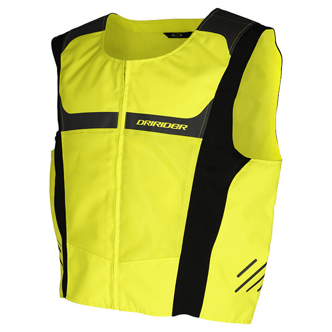 Dririder Neon Hi-Vis Mesh Vest | Joe Rascal – Joe Rascal Harley