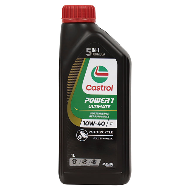 Castrol Power1 Ultimate 10W-40 4 Stroke Oil 1L | Joe Rascal Harley