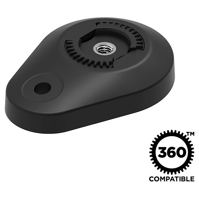 Quad Lock 360 Base - Concealed With Through Cable | Joe Rascal Harley