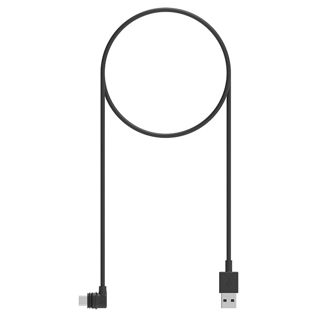 Quad Lock Waterproof Wireless Charging Head USB Cable - Right Angle ...