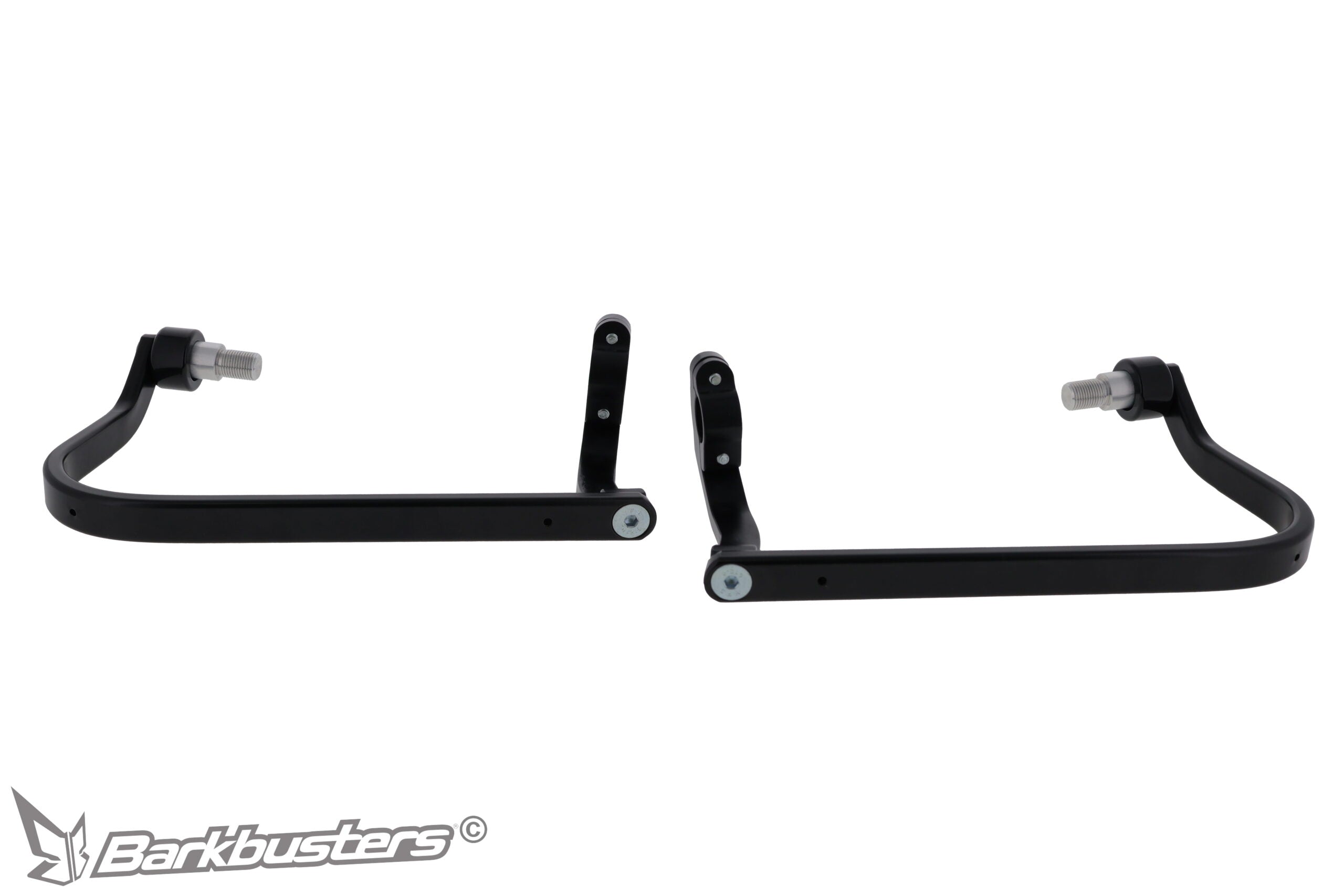Barkbusters Black Hardware Kit – Two Point Mount – Joe Rascal Harley
