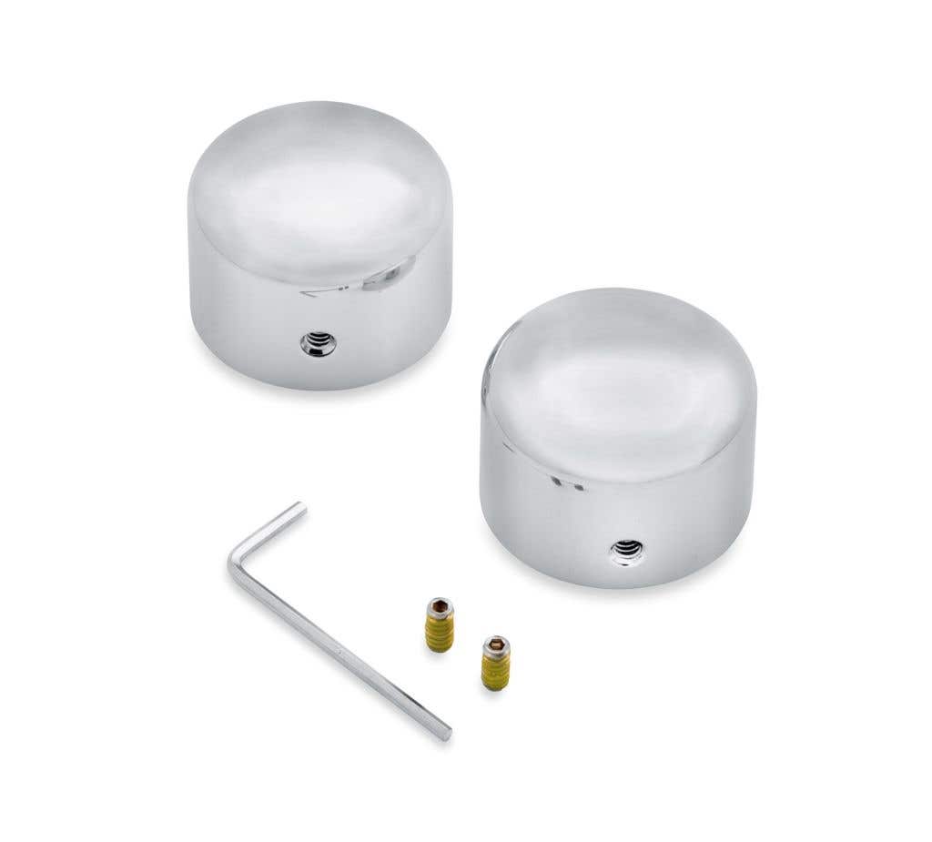 HARLEY-DAVIDSON FRONT AXLE NUT COVERS – Joe Rascal Harley