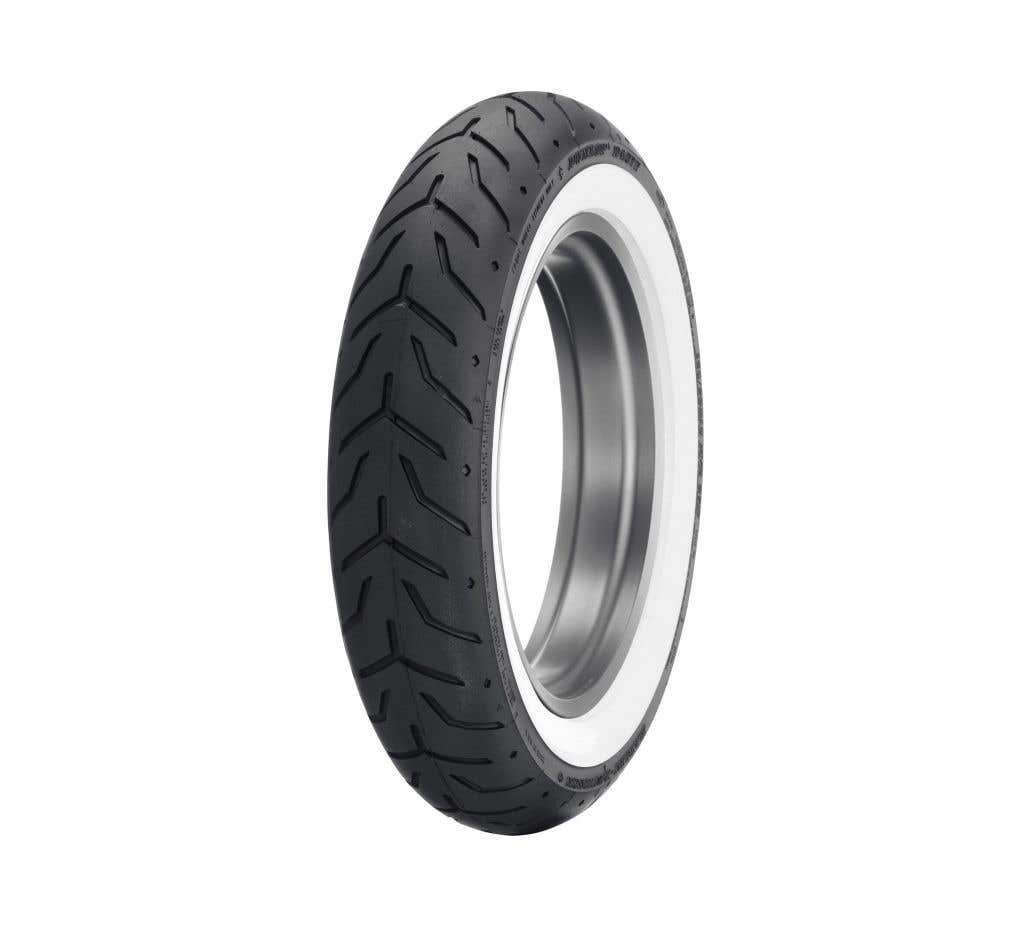 Harley-Davidson DUNLOP TIRE SERIES - D408F 130/90B16 WIDE WHITEWALL ...