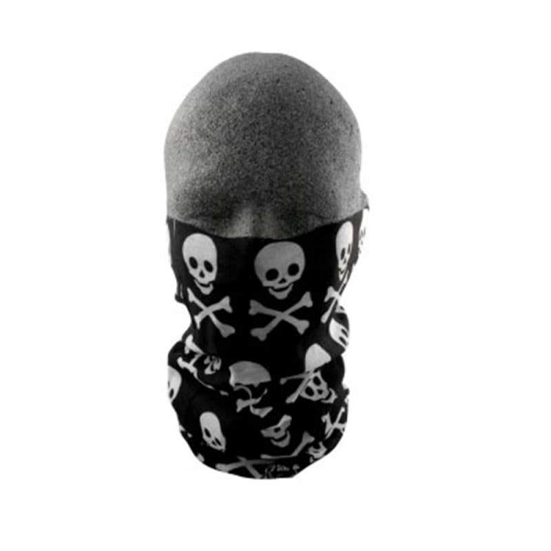ZAN HEADGEAR NECK TUBE – SOLID BLACK – Joe Rascal Harley
