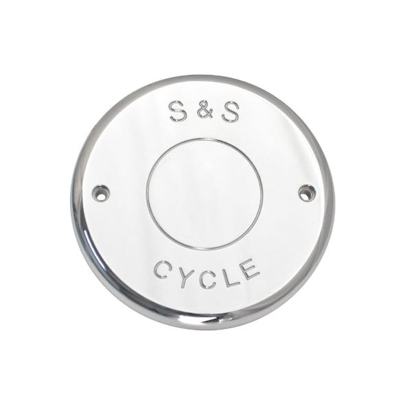 S&S CYCLE PERFORMANCE NOSTALGIC SCRIPT AIR FILTER COVER – Joe Rascal Harley