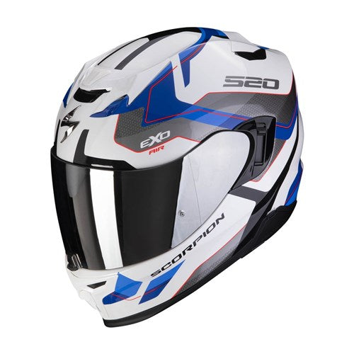 SCORPION EXO EXO-520 EVO AIR ELAN - PEARL WHT/BLU (MD) # – Joe Rascal ...